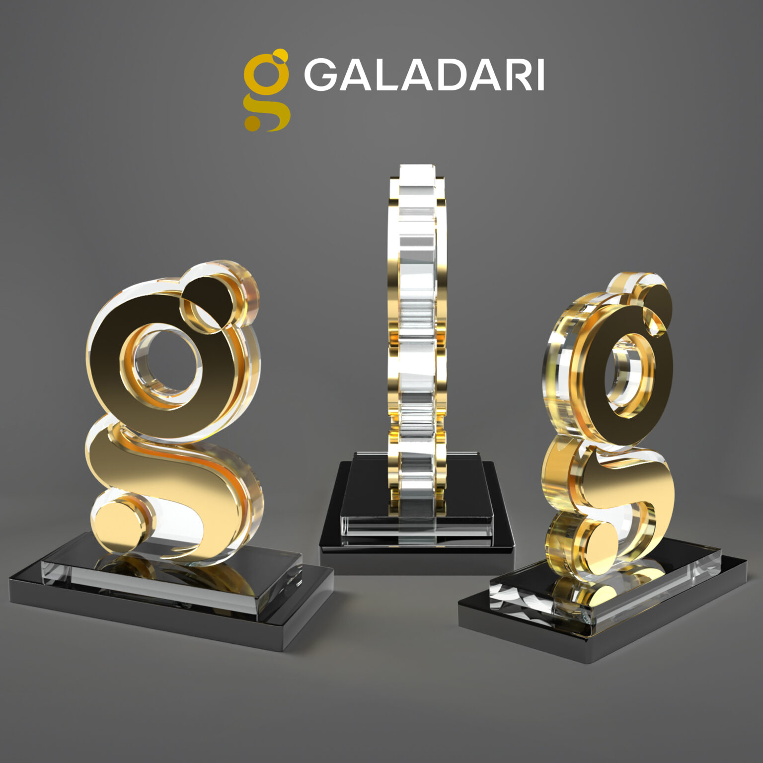 Galadari 3d Trophy Model - Cilmar Bacus | Graphic Designer